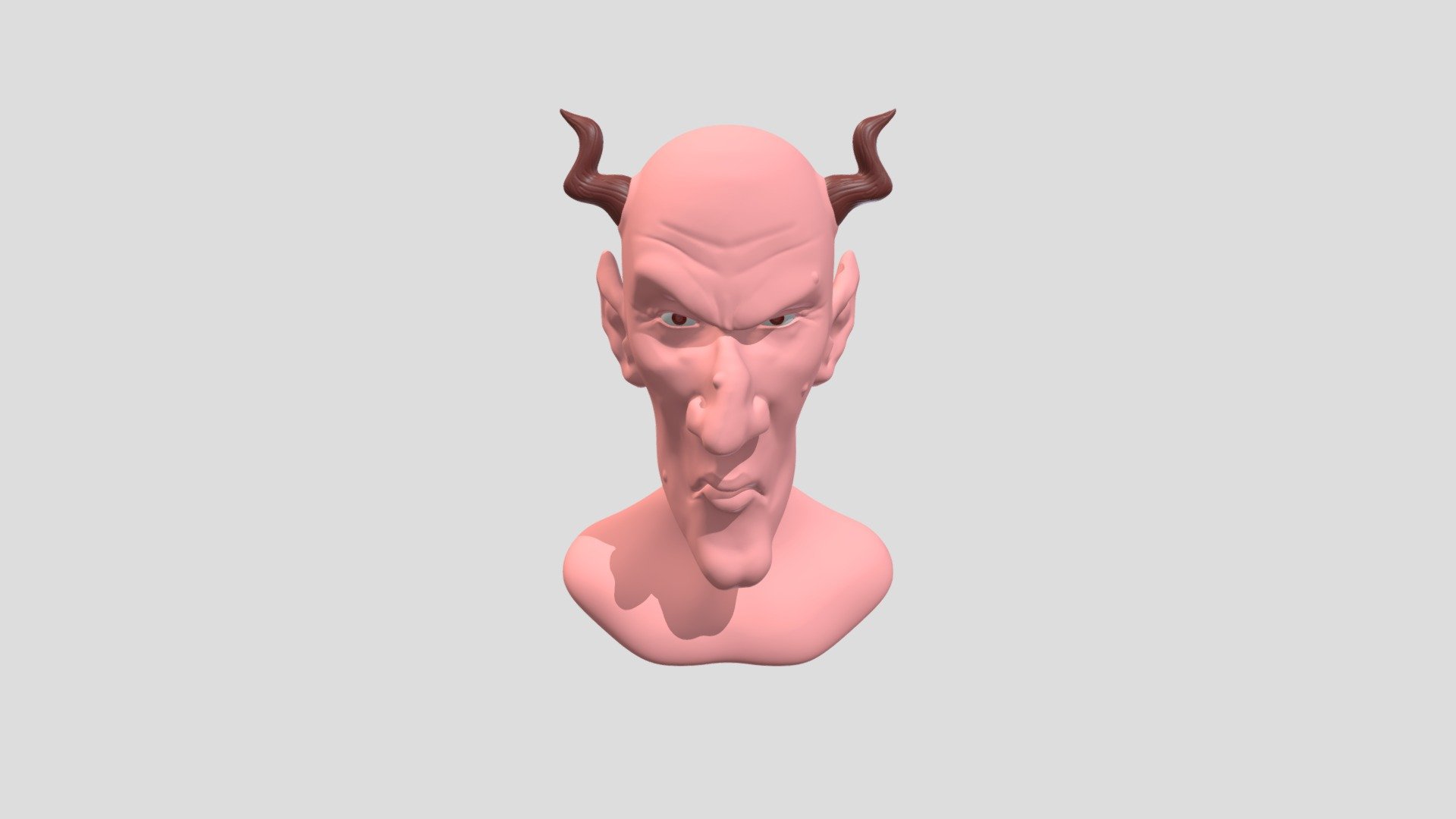 cartoon face - 3D model by jatin sharma (@tech2say) [8b3876e] - Sketchfab