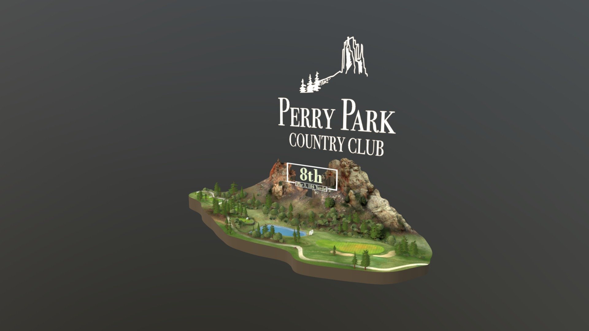 Perry Park CC Hole 8 - 3D model by par3Dmedia [8b388eb] - Sketchfab