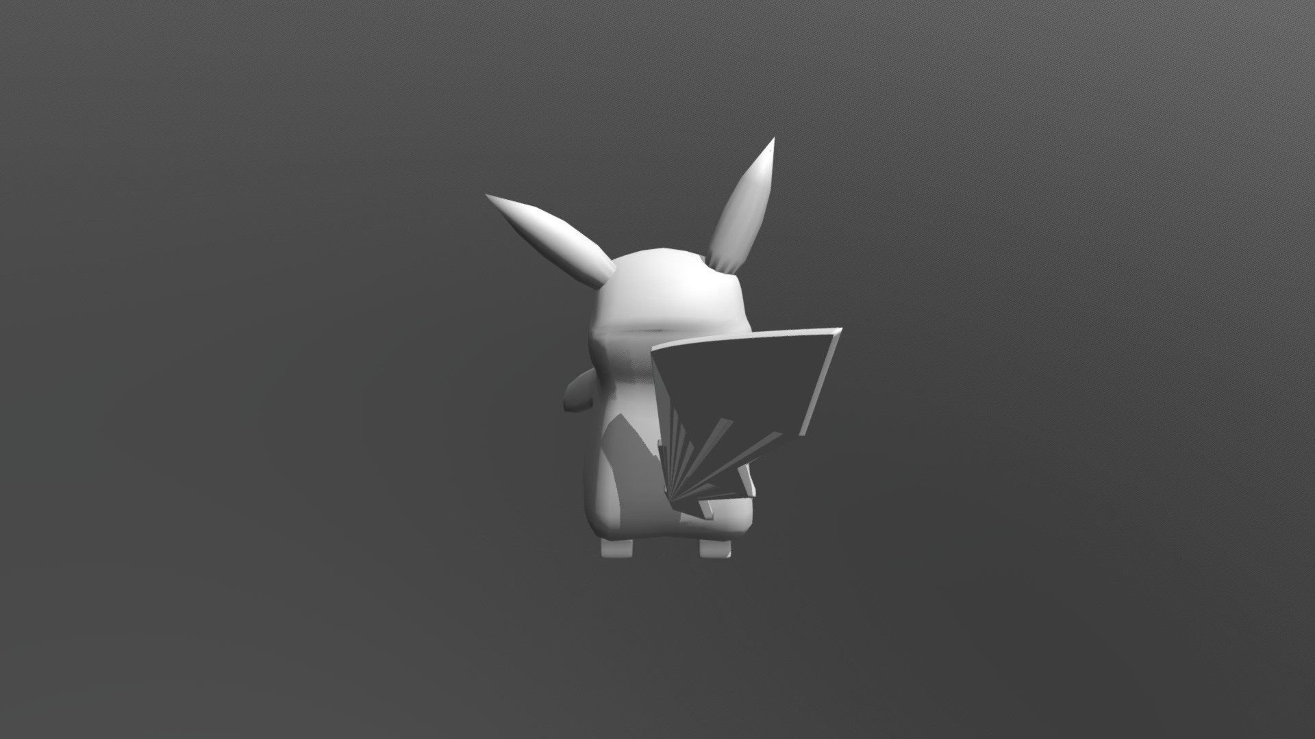 Pikachu In Progress - 3D model by Kara (@mangagirl36) [8b3a4e8] - Sketchfab