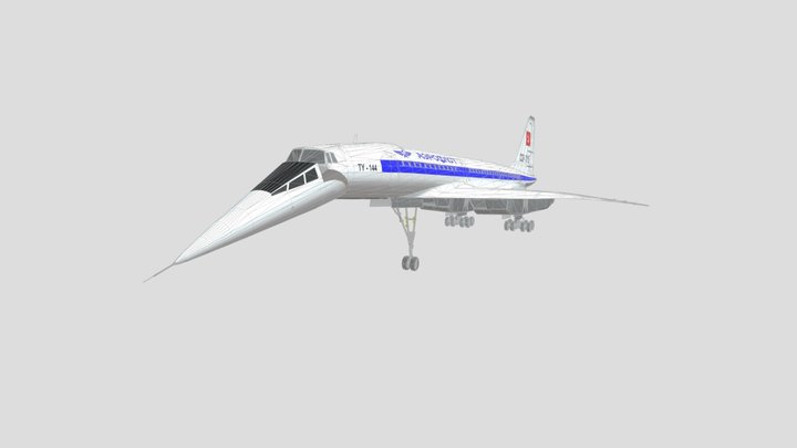 Concorde 3D models - Sketchfab