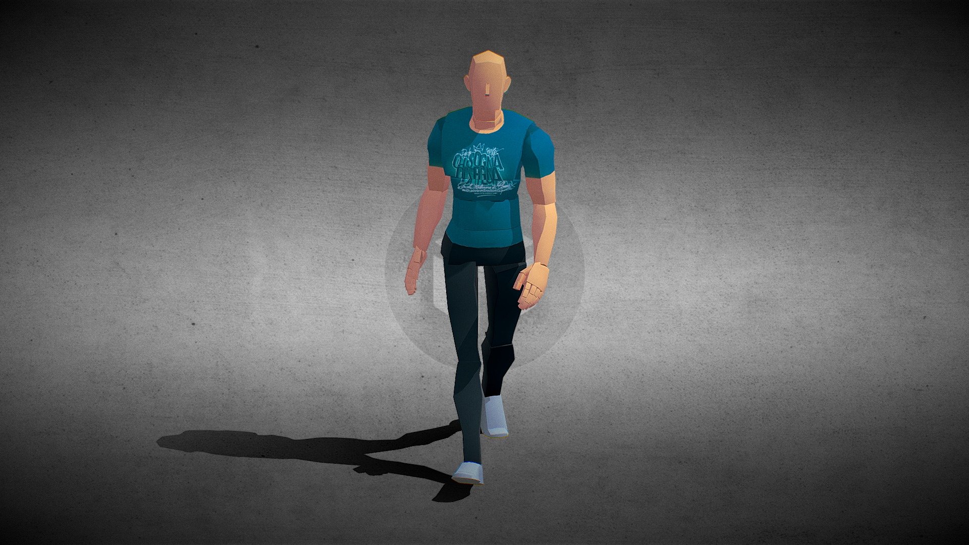 Comix_simpleHuman_walk - 3D model by scuolaitalianadicomix [8b3bba6 ...