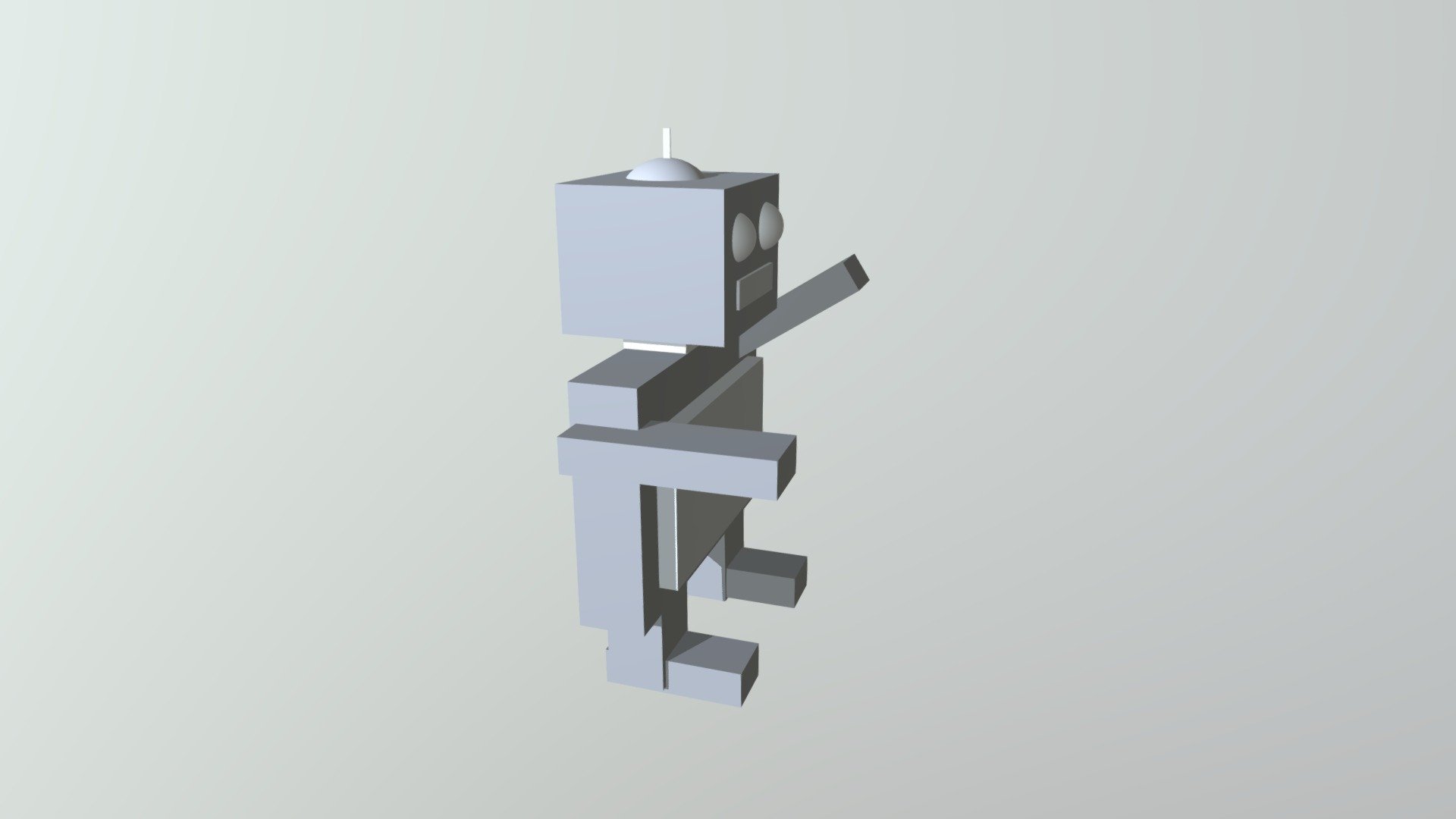 ROOBOT - 3D model by Klaudiaa.de.Weed [8b3bf4c] - Sketchfab