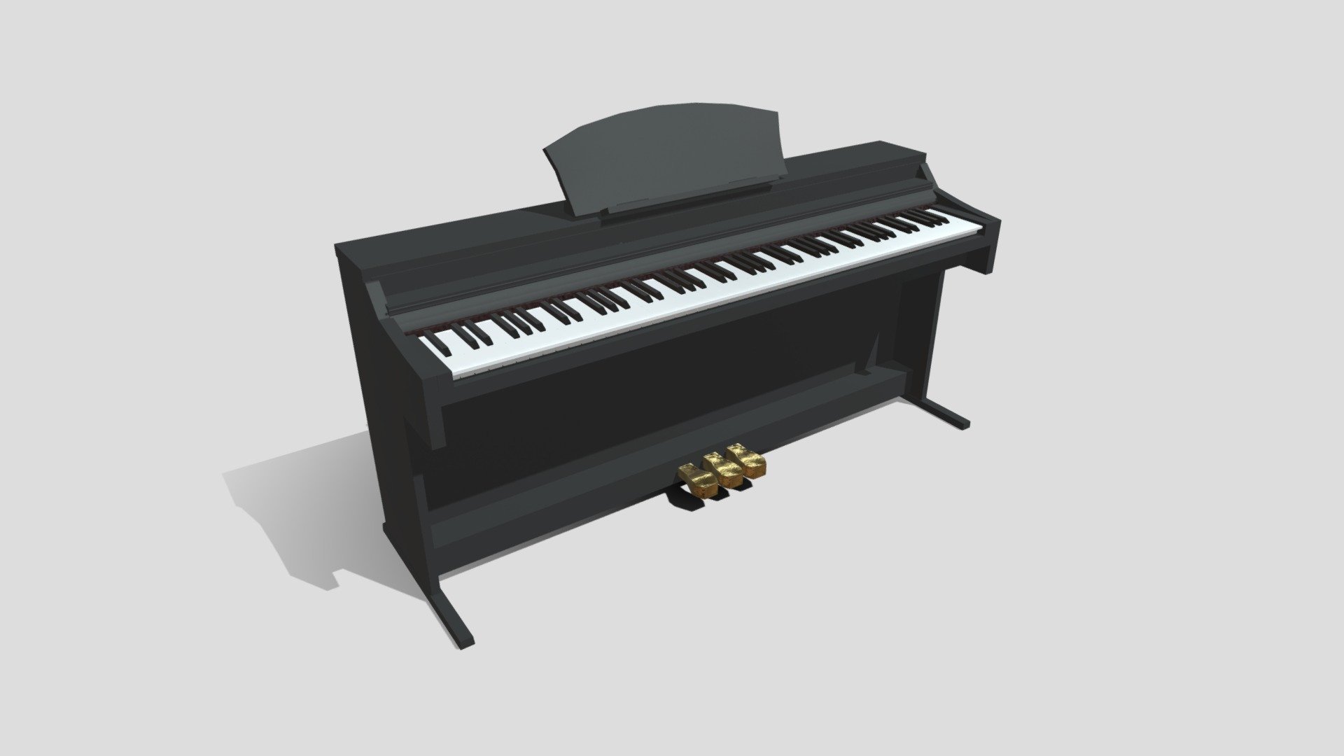 Piano_01 - Buy Royalty Free 3D model by rebuilderai (@RebuilderAI-vrin ...
