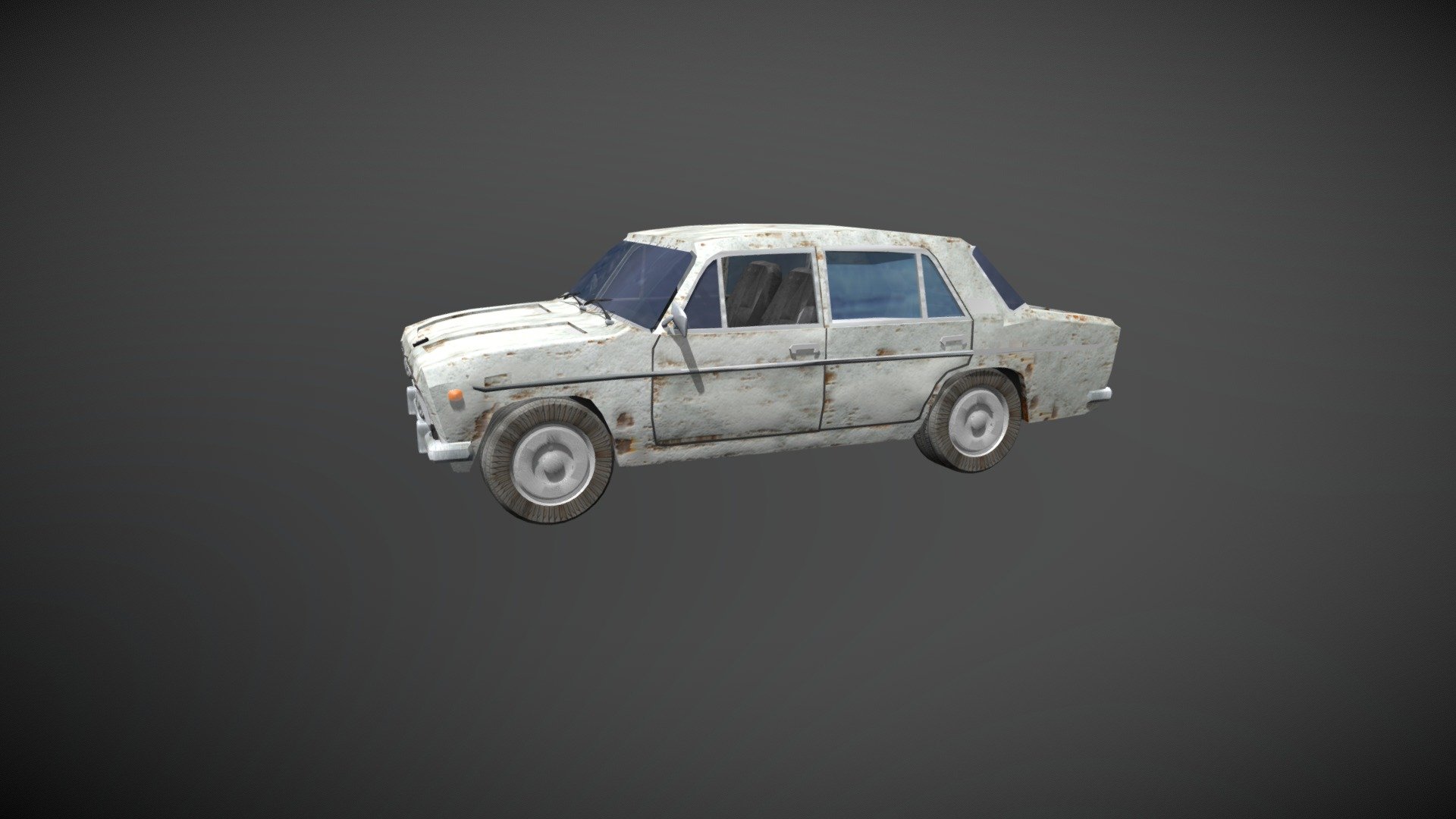 Junked Car - 3D model by ankitamali77 [8b3cd82] - Sketchfab