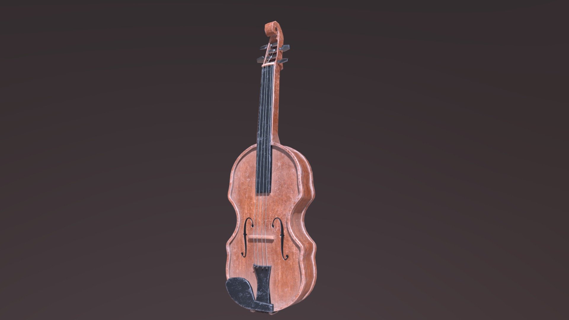 Violin - 3D model by Artamonov A. (@Nightyy) [8b3d5a4] - Sketchfab