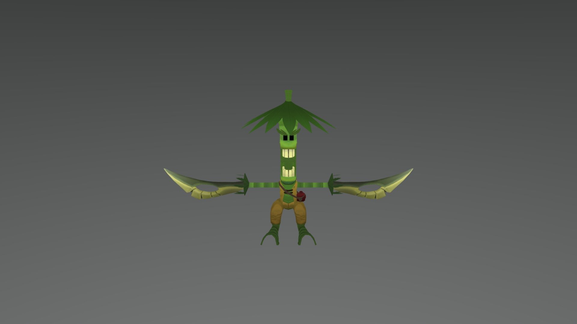 Bamboo_Creature - 3D model by Eric (@villain) [8b3e51a] - Sketchfab