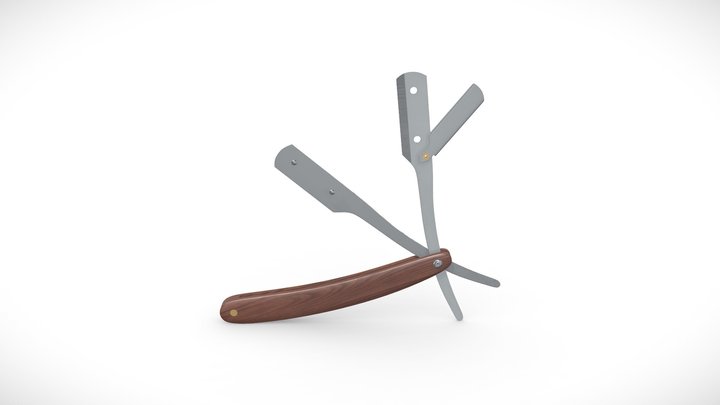 Straight-razor 3D models - Sketchfab