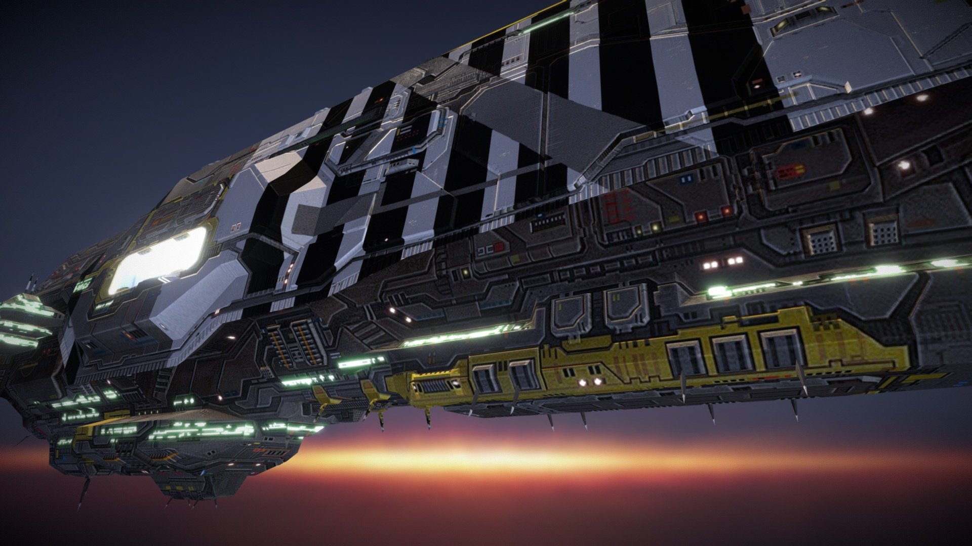 Vaygr Mothership - 3D model by Gearbox Software (@gearboxsoftware ...