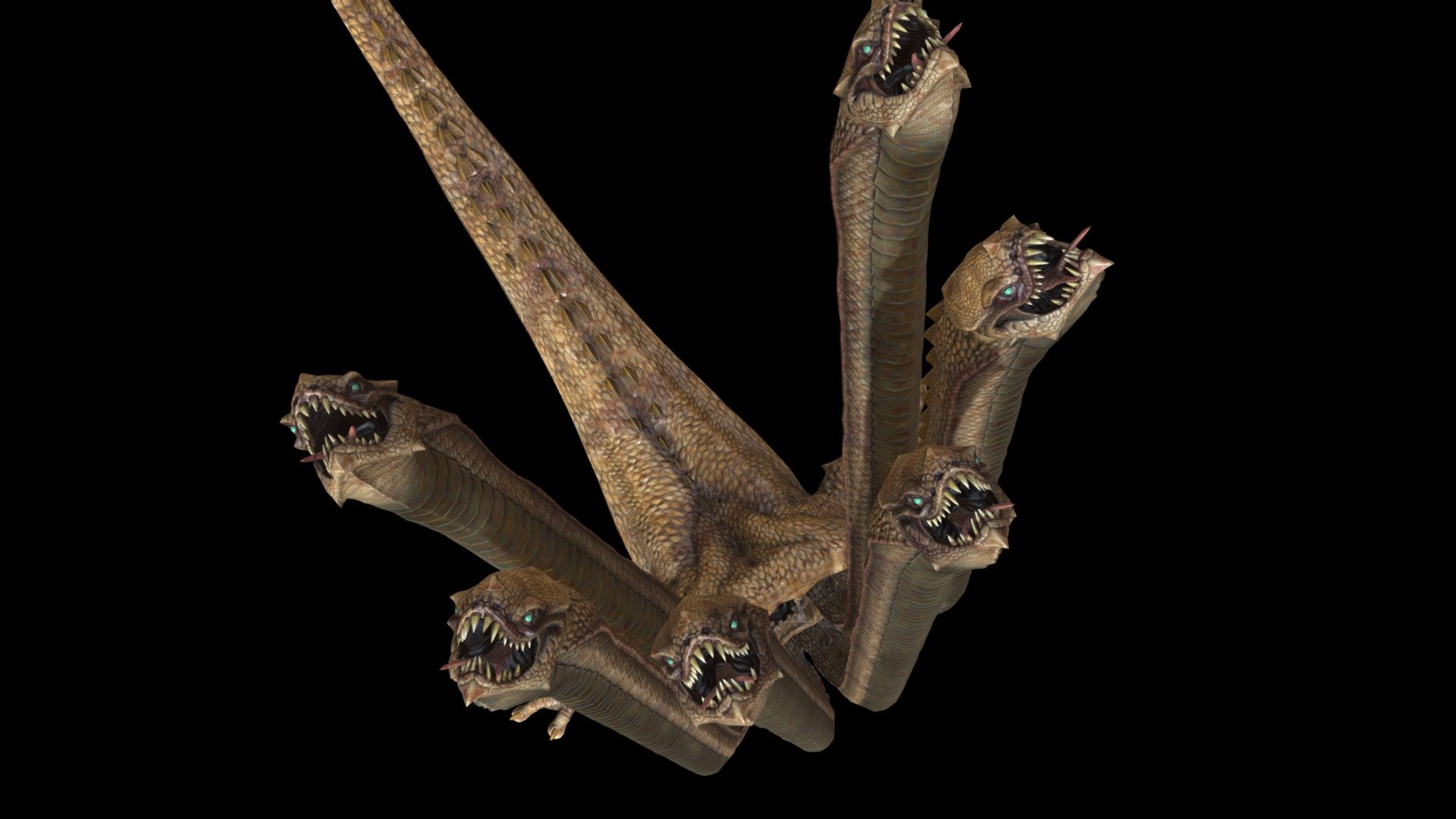 Hydra - Buy Royalty Free 3D model by dremorn [8b42778] - Sketchfab Store