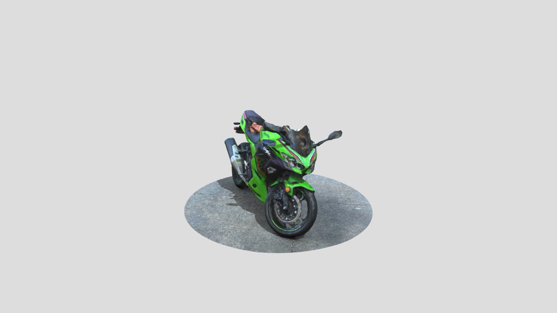 Ninja 400 KRT - 3D model by joestrouth1 [8b42f4c] - Sketchfab