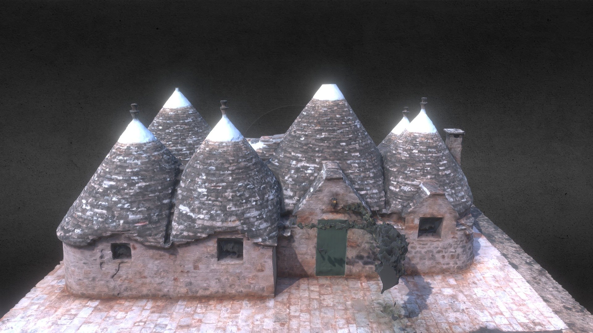 Trullo - Buy Royalty Free 3D model by Franko (@franko_frullo) [8b437da ...
