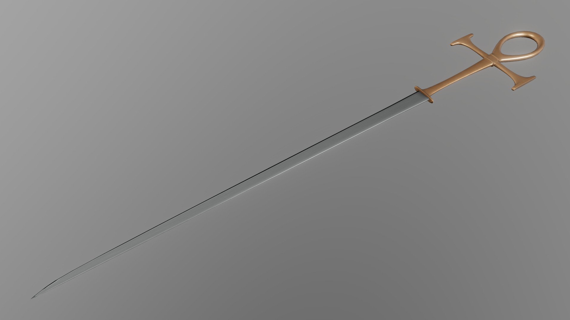 Ankh Sword (Copper) - Buy Royalty Free 3D model by shimtimultimedia ...