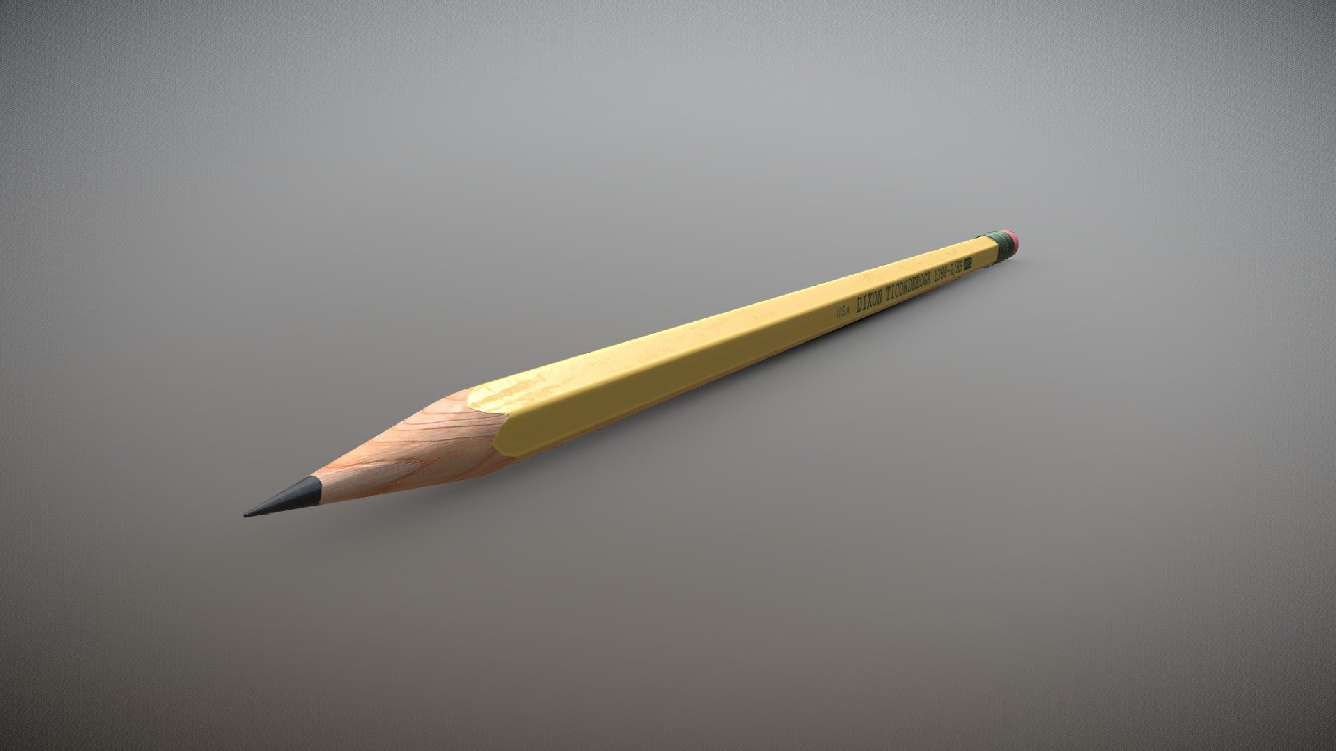 Pencil - 3D model by Mulderach (@garyelder) [8b454c9] - Sketchfab