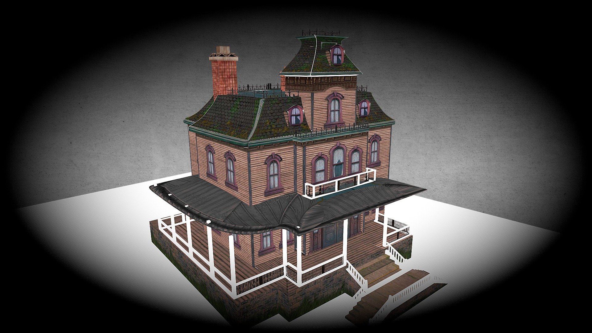 Fantom Manor - 3D model by jacquess27 [8b460e8] - Sketchfab