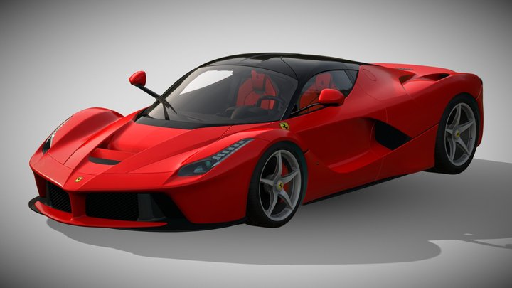 Ferrari-laferrari 3D models - Sketchfab