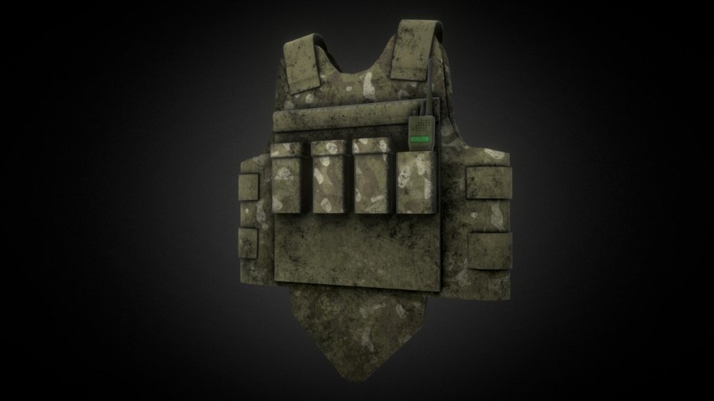 Medium Kevlar Vest - 3D model by dan22 [8b4799b] - Sketchfab