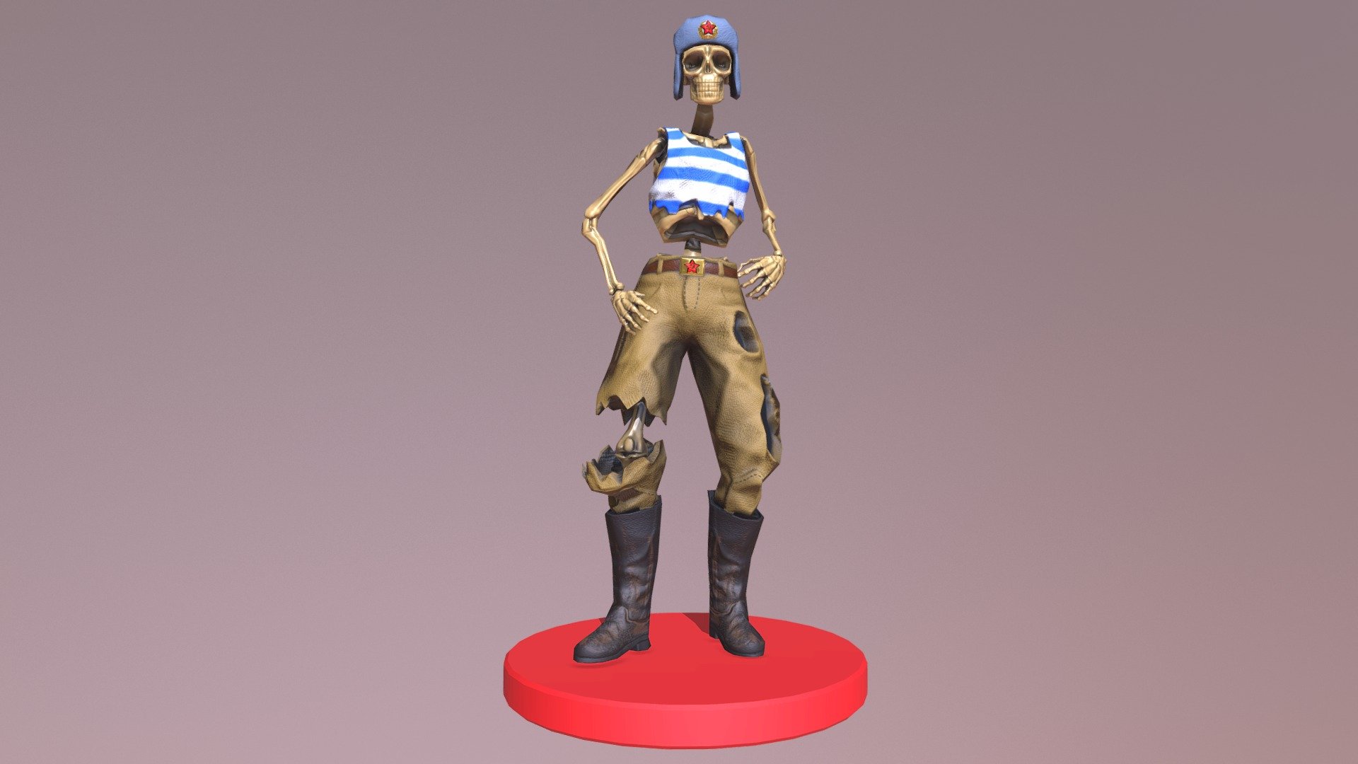 Soviet Skeleton Pose Exam - 3D model by Dual [8b48f8b] - Sketchfab