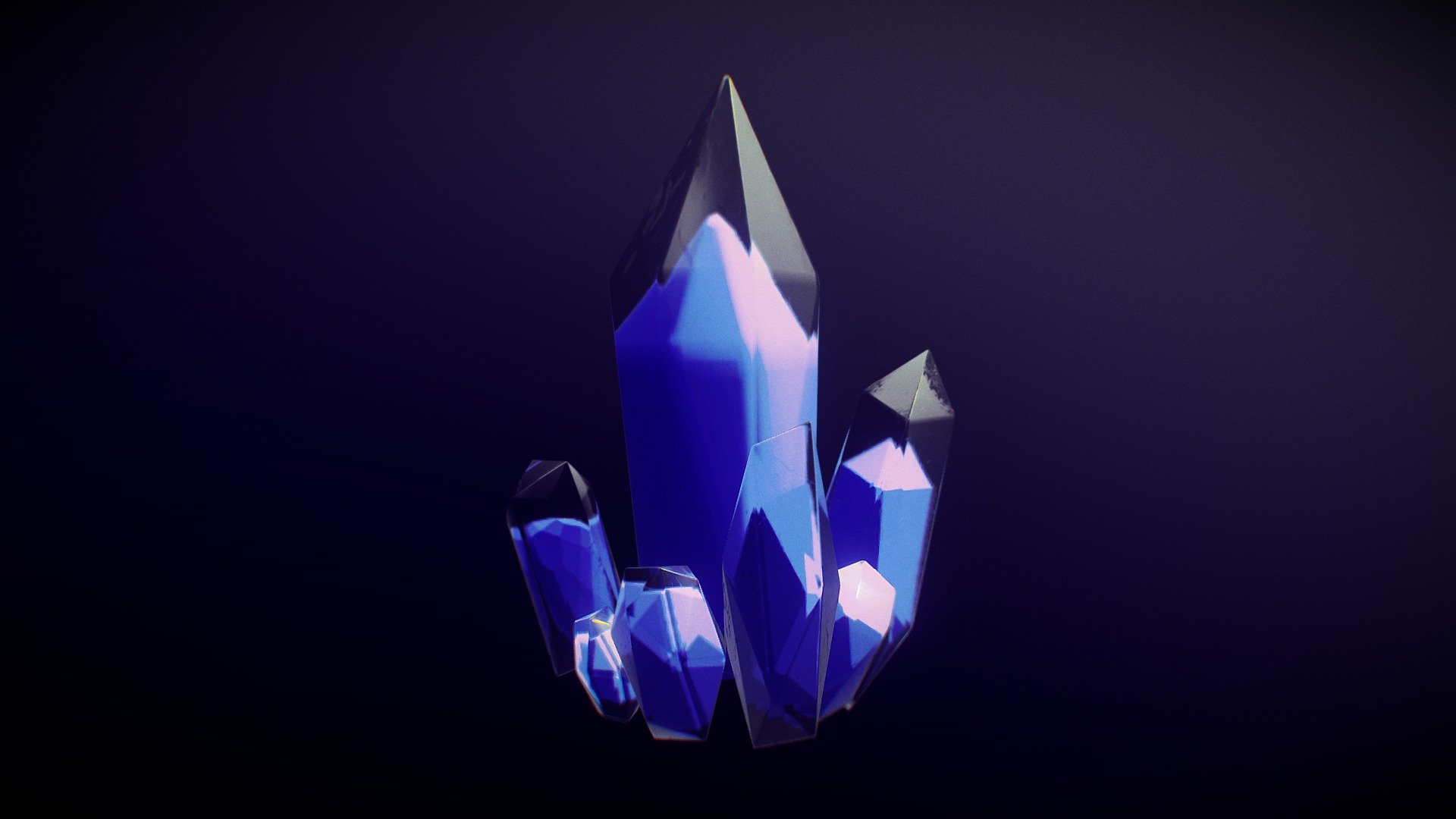 Crystal Practice - 3D model by Encoder [8b49b75] - Sketchfab