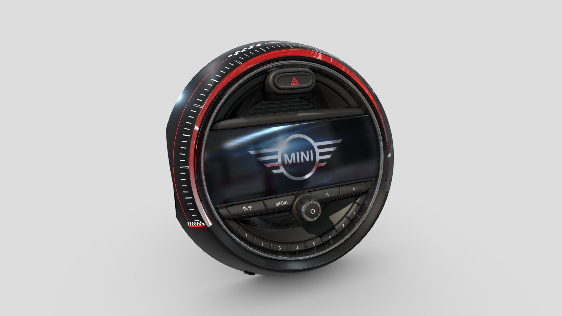 Mini Cooper JCW: Visual Boost Radio - 2024 - 3D model by James Marro ...