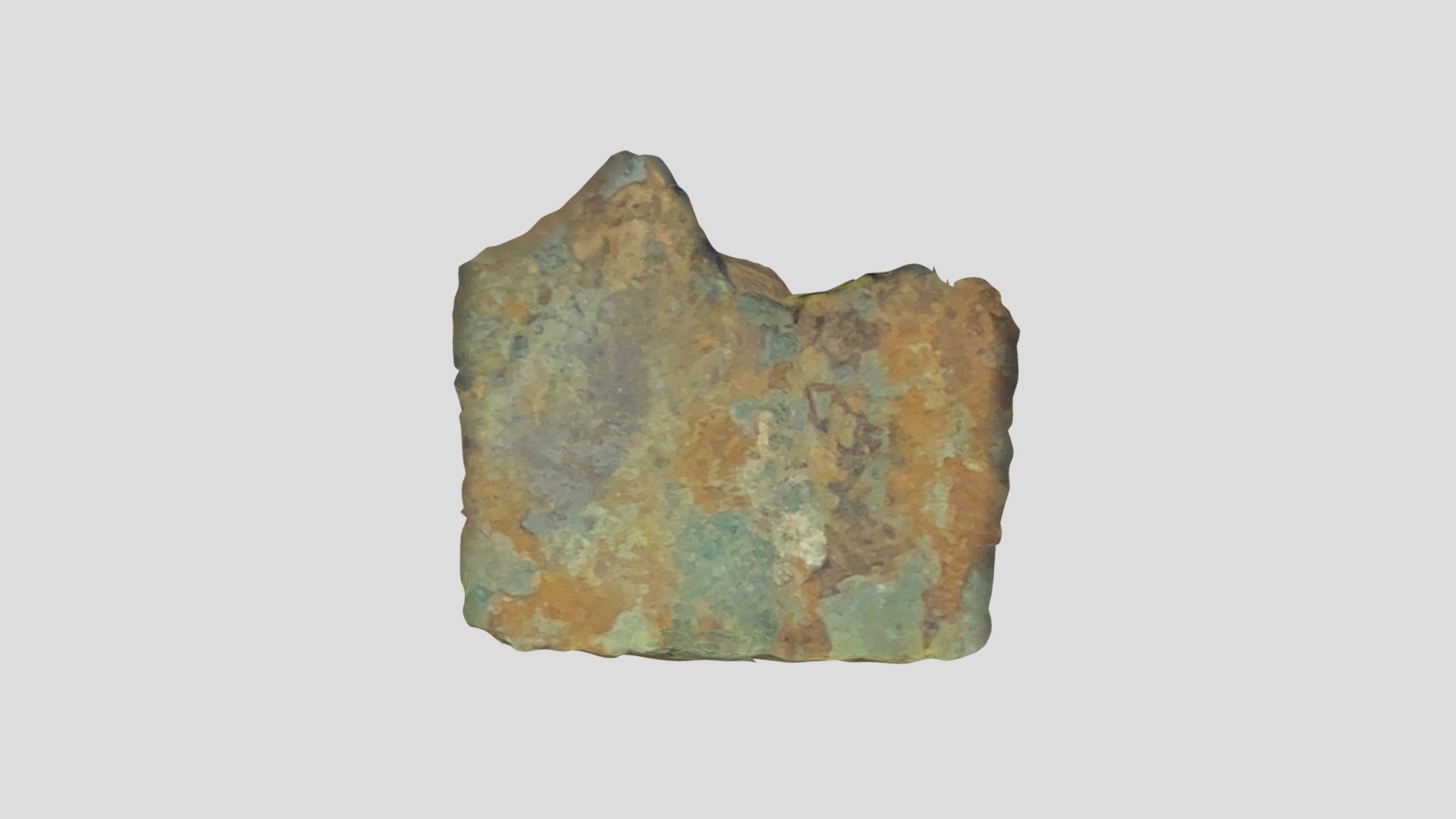 WMID-1ED8AD Medieval to Post Medieval Pot Leg - Download Free 3D model ...