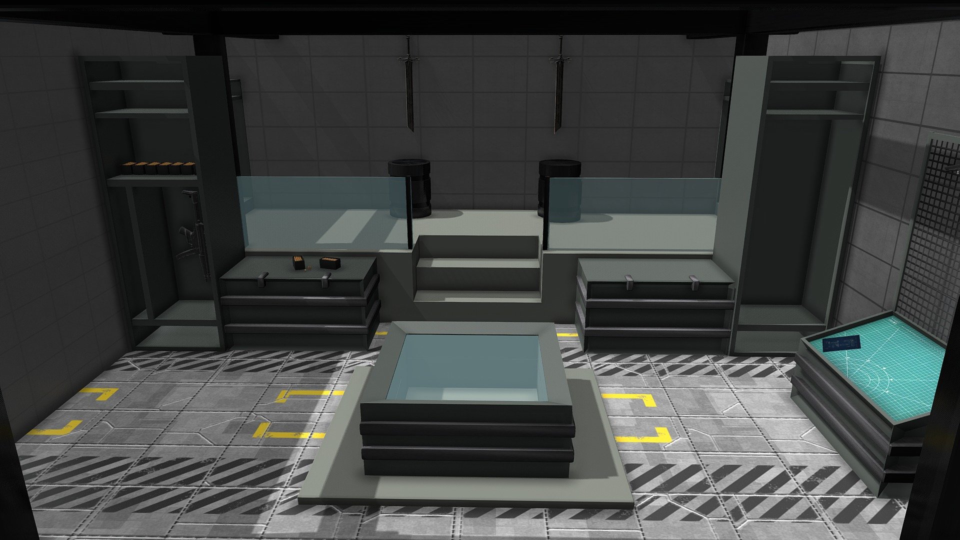 Armory - Download Free 3D model by Evie