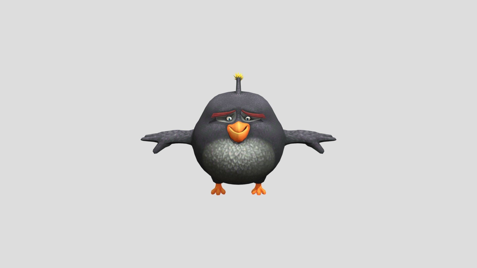 Bomb (Angry Birds Movie) - Download Free 3D model by Guilherme Navarro ...