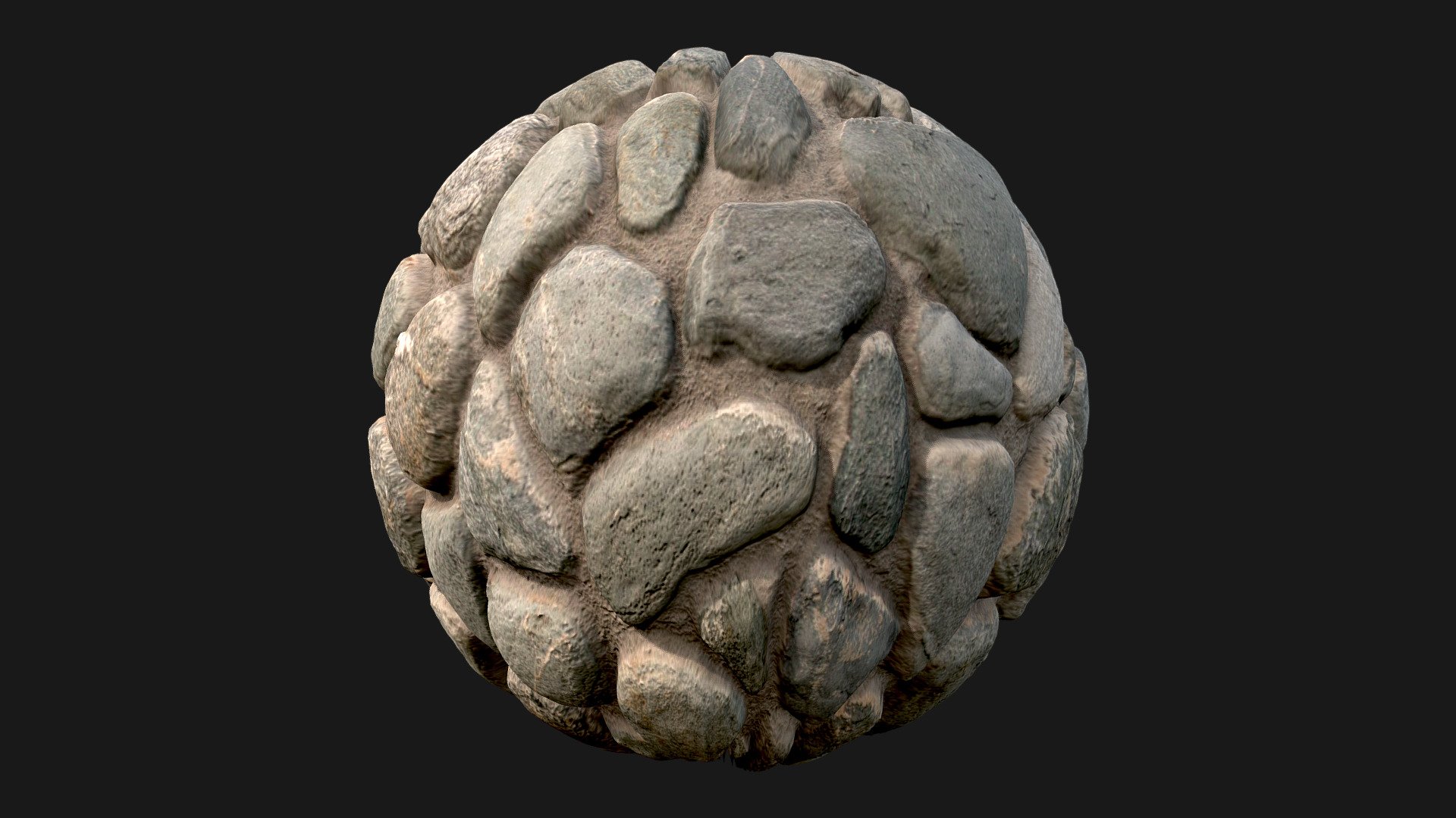 Stone Wall 01 PBR Texture - Buy Royalty Free 3D model by romullus ...