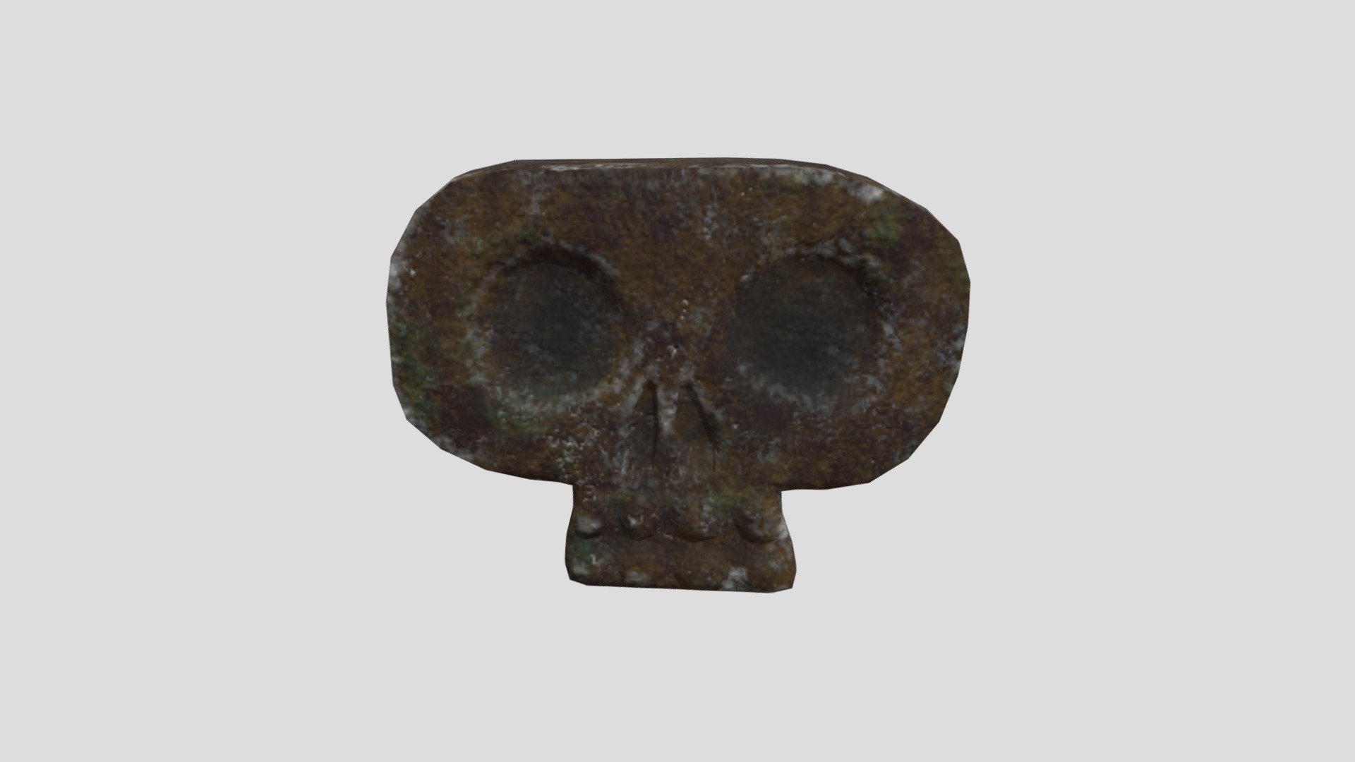 Stone skull - Download Free 3D model by adolfochs [8b4f232] - Sketchfab