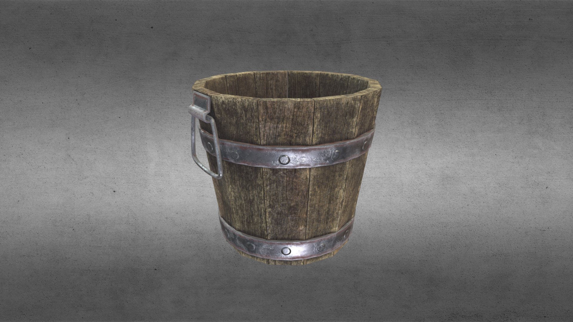 Medieval Bucket Game Ready - Buy Royalty Free 3D model by 3D Skill Up ...