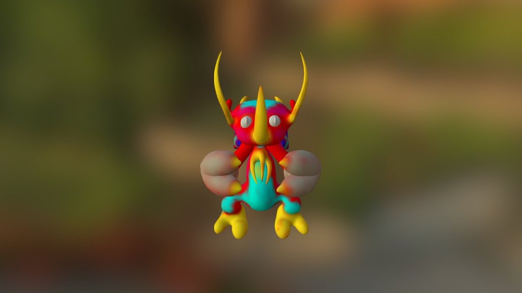 Spore animal - 3D model by laladiindiie [8b4fe3d] - Sketchfab