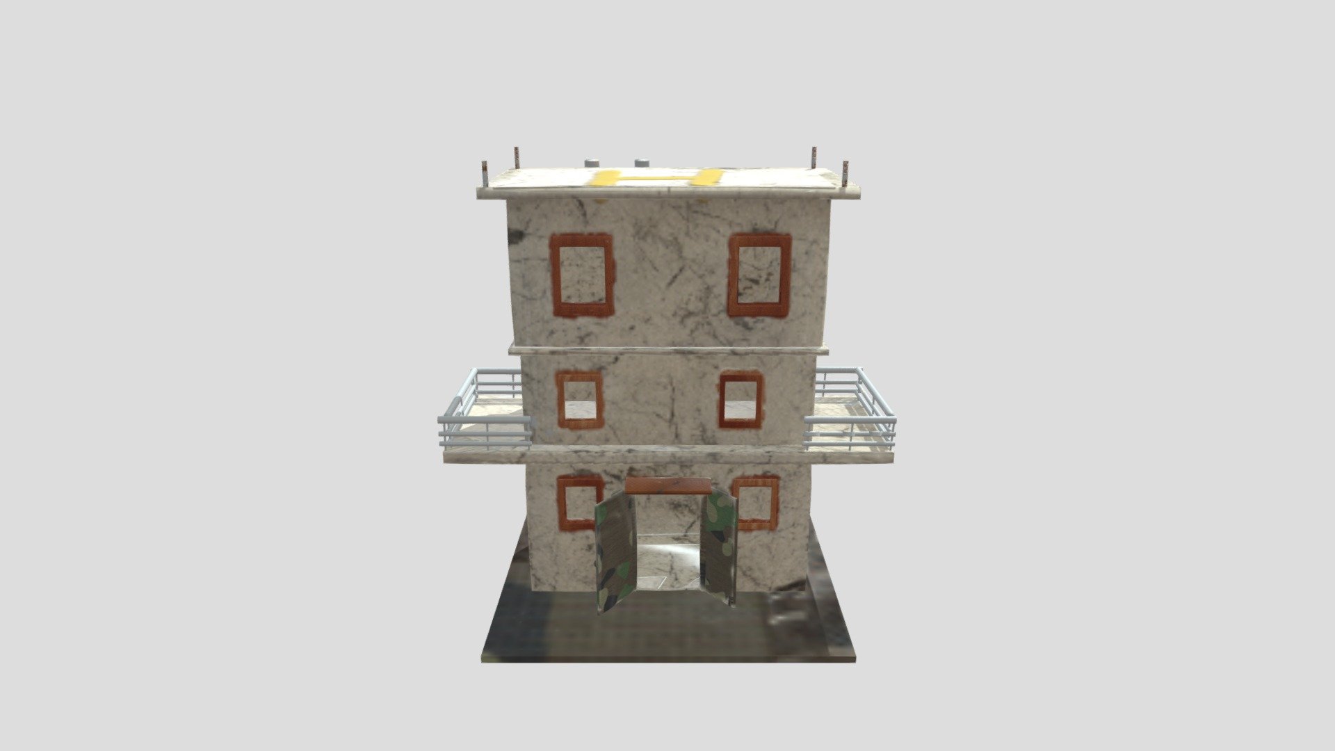 building - 3D model by over21338 [8b508cb] - Sketchfab