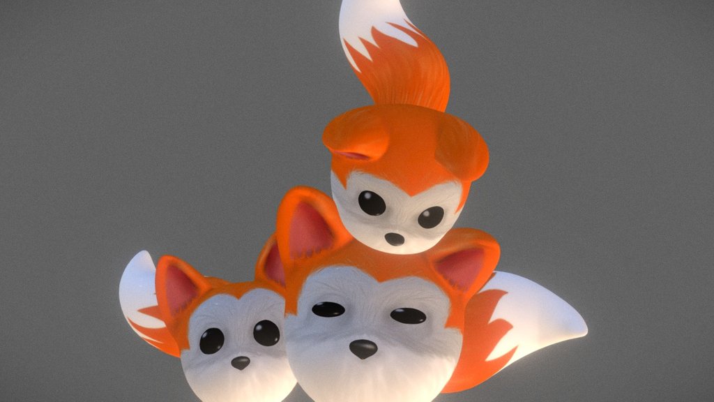 FoxBall - 3D model by dn1rscn [8b523aa] - Sketchfab