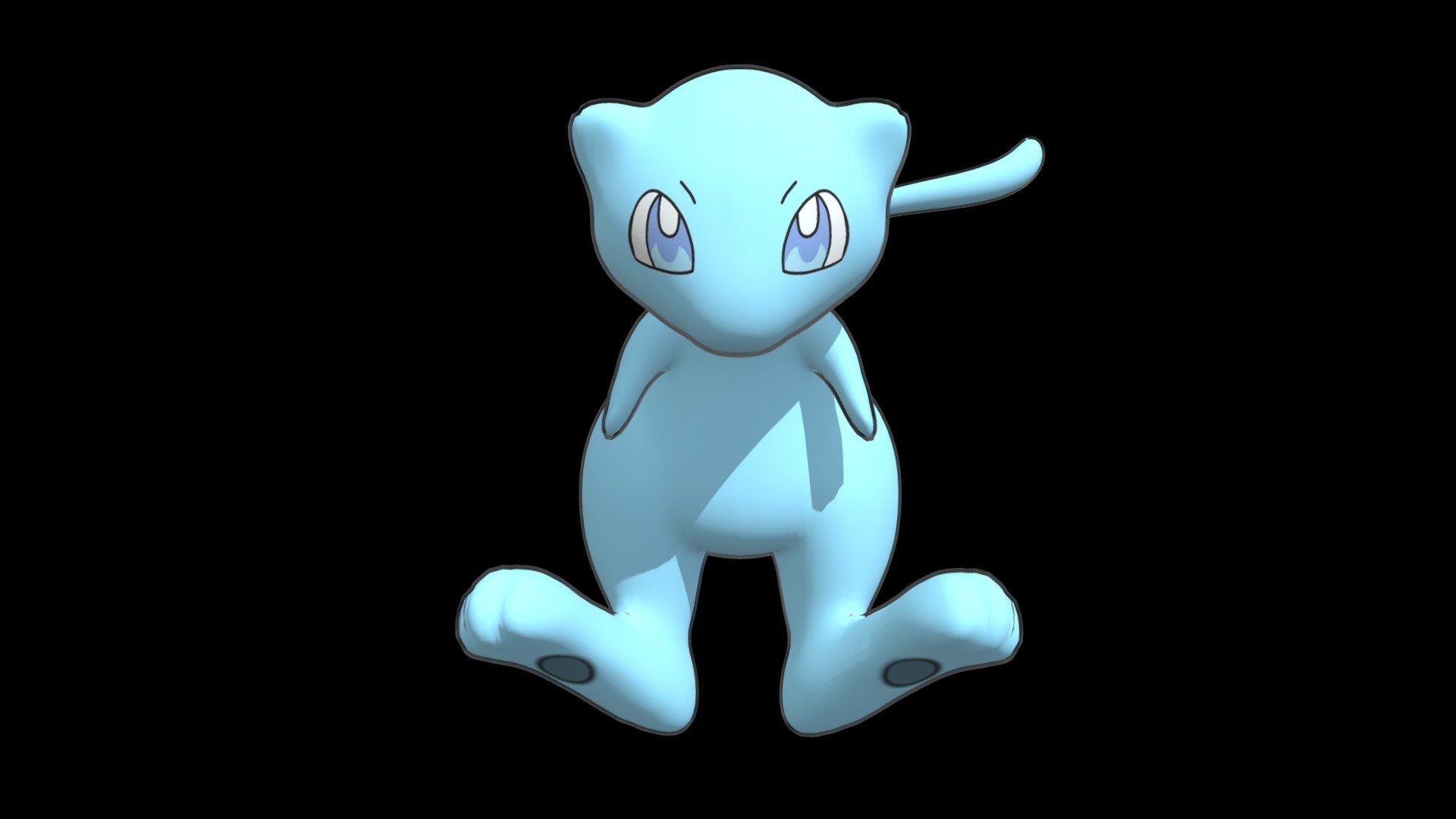 Mew Shiny - Download Free 3D model by Marshmerou [8b53091] - Sketchfab