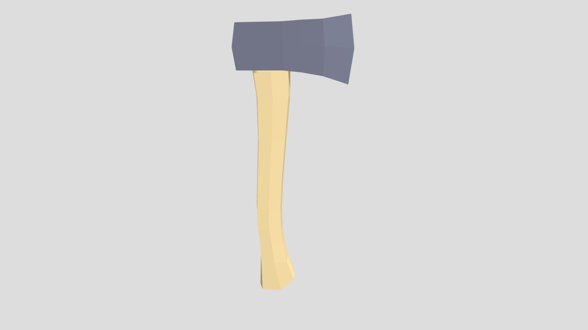 Low Poly Axe - Download Free 3D model by ERF112 (@seyederfan111 ...