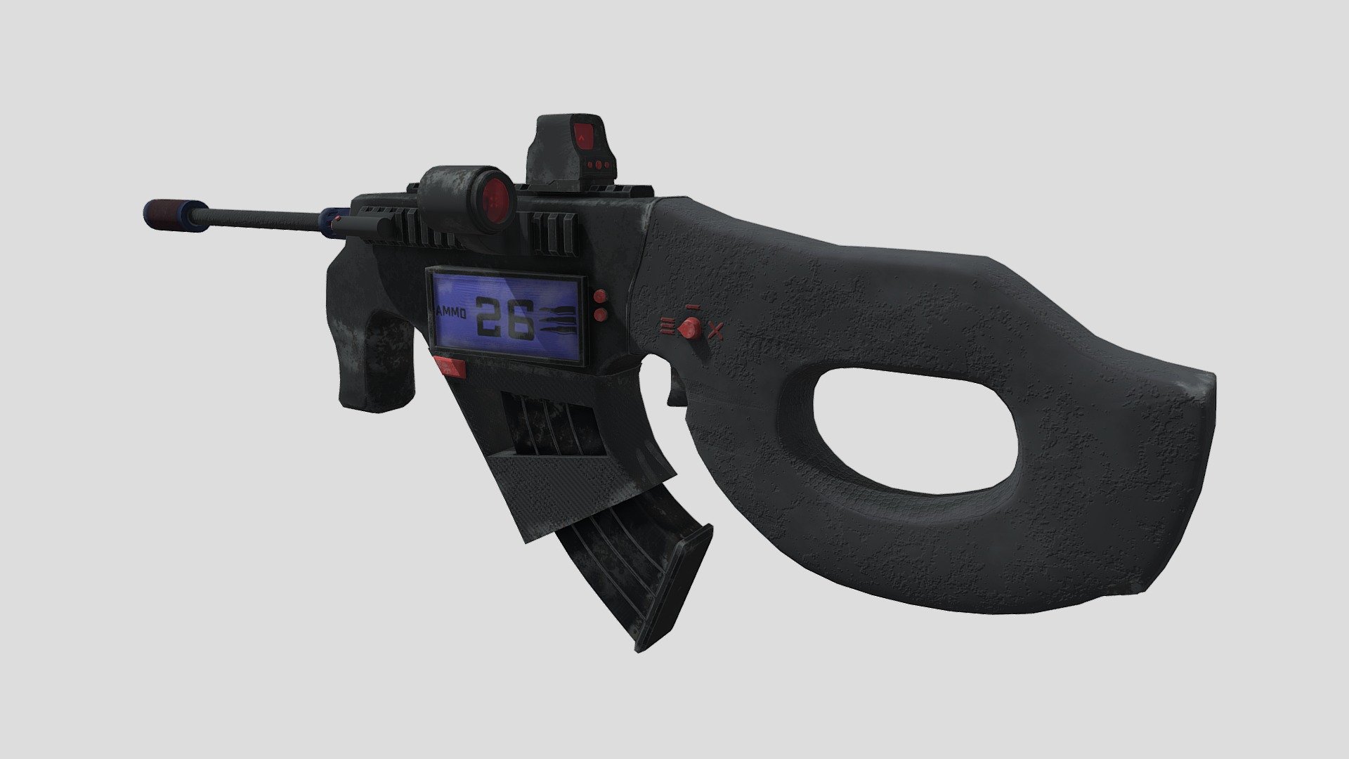 Stalker Rifle - 3D model by Kacper.Szwacki [8b55028] - Sketchfab