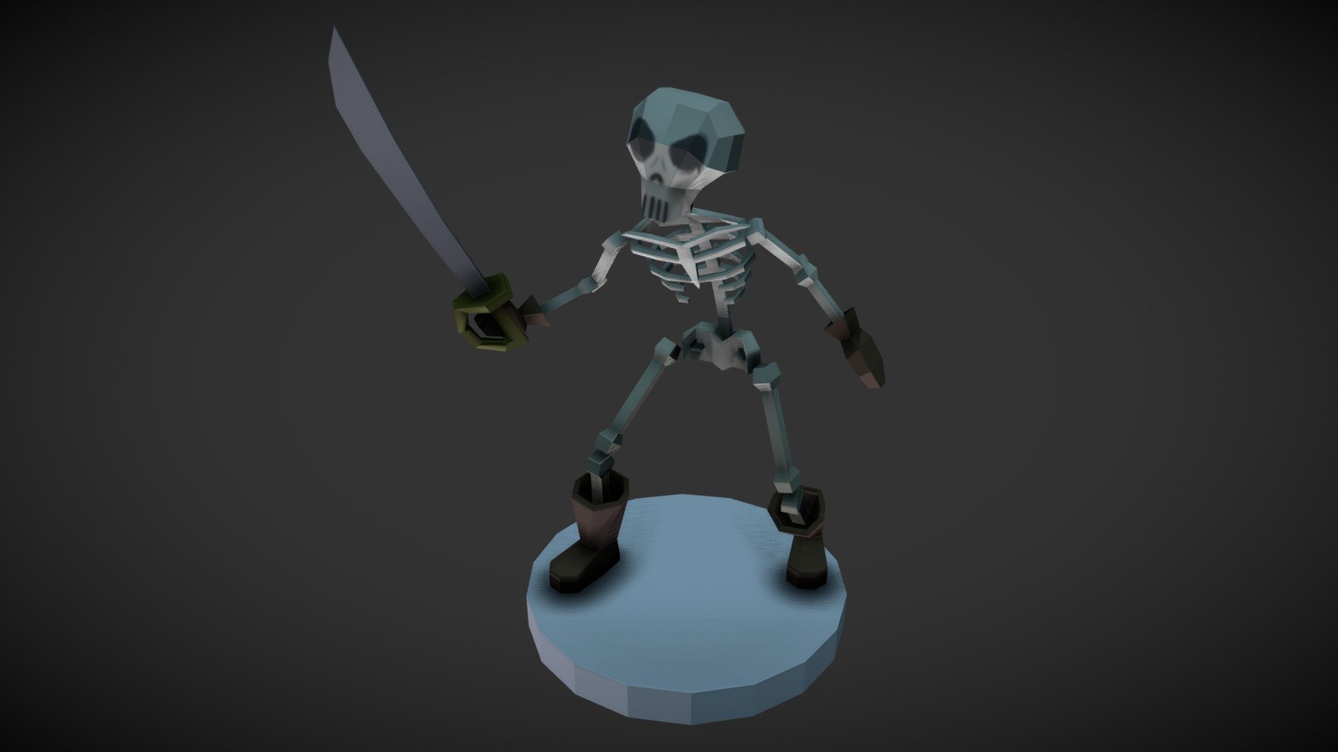Skeleton Pirate - Download Free 3D model by Thomas Nalevaiko ...