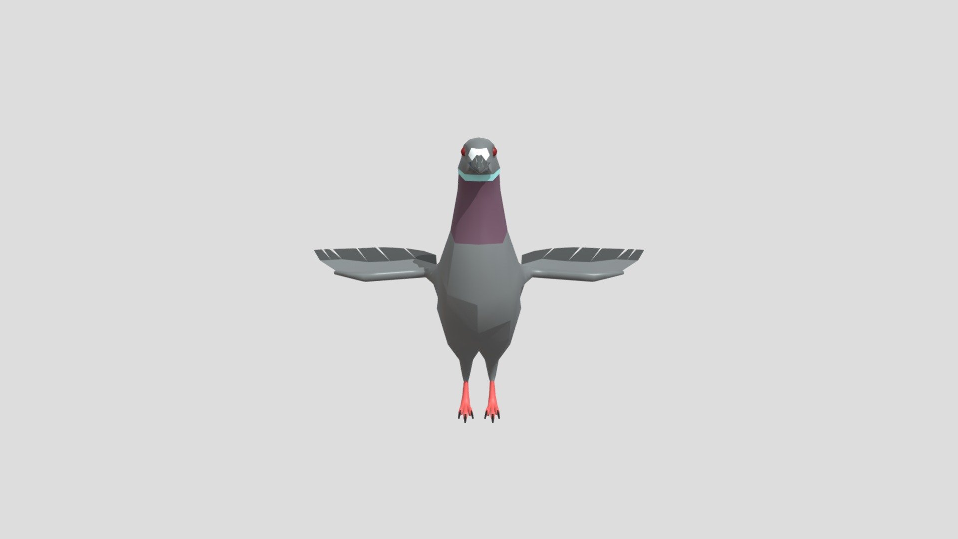 Pigeon - Download Free 3D model by Akinremi [8b58a62] - Sketchfab