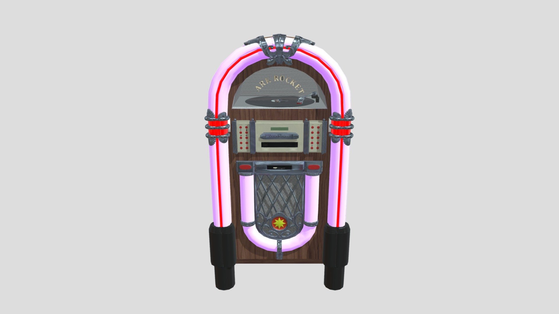 Juke Box game asset - 3D model by alphacraftstudios [8b5a00a] - Sketchfab