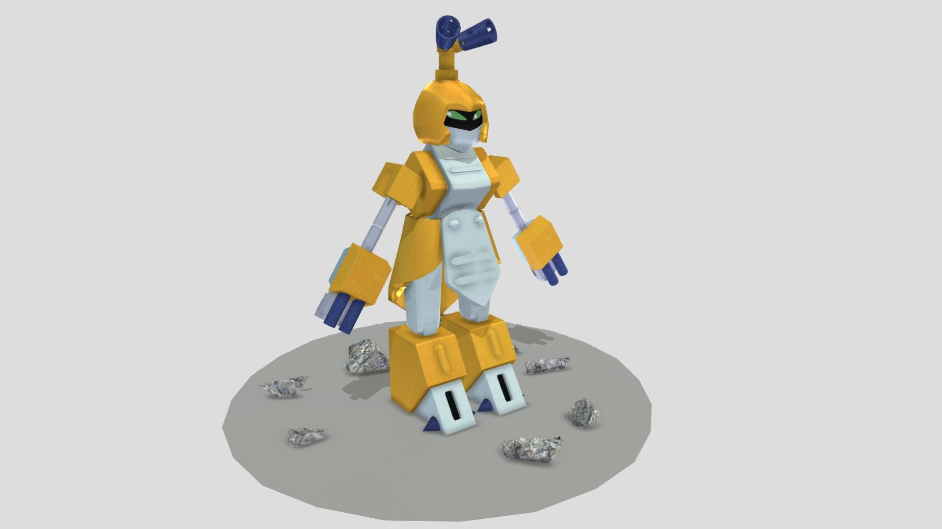 Medabot Final - 3D model by jasperhongjun [8b5adb3] - Sketchfab