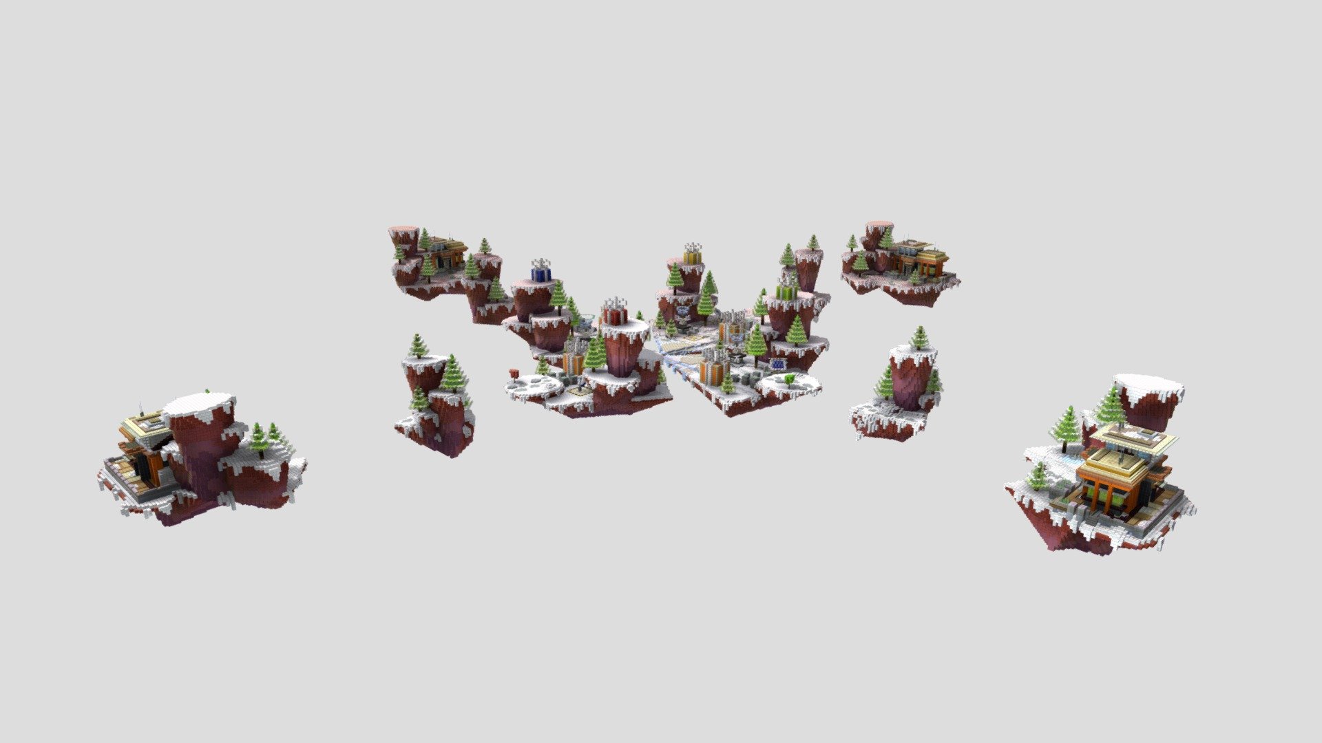 SnowStorm - BedWars Map - 3D model by AizenessTeam (@suspectalien) [8b5d079] - Sketchfab