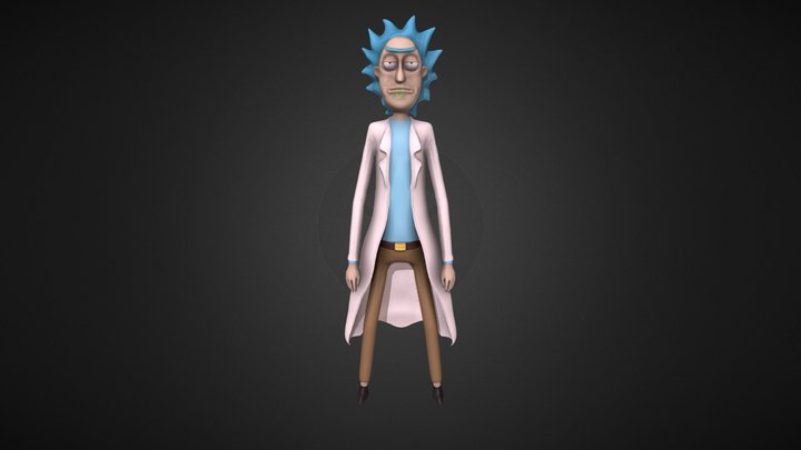 Rickandmorty-rick 3D models - Sketchfab