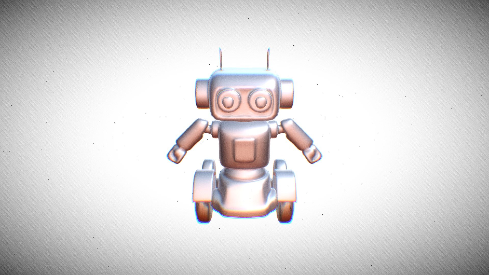 Small robot - Download Free 3D model by asanay (@asanay.dzen) [8b5d75d] - Sketchfab