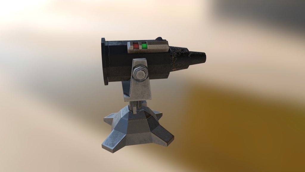 Turret - 3D model by shane.cosgrave [8b5df6c] - Sketchfab