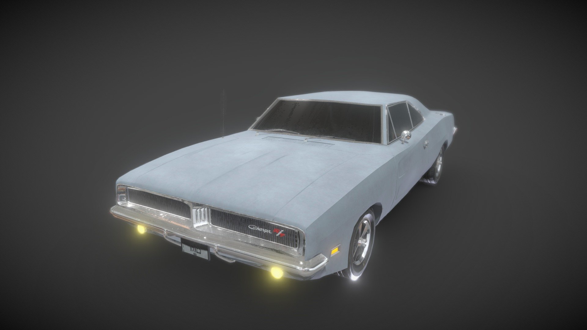 Dodge Charger 1969 - 3D model by Daniel Smith (@daniel-smith) [8b5e632 ...