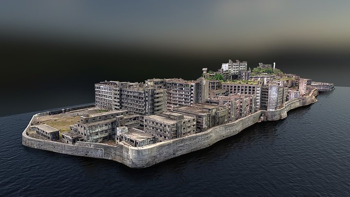 Hashima 3D models - Sketchfab