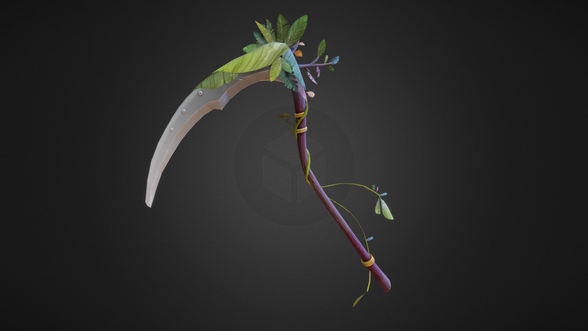 Nature Scythe - 3D model by noahlong0313 [8b5f604] - Sketchfab