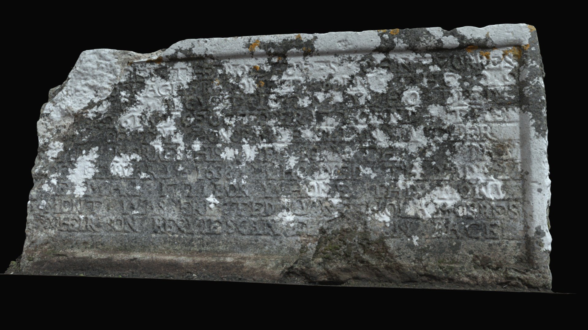 Memorial Stone, Latteragh Church - Download Free 3D model by ...