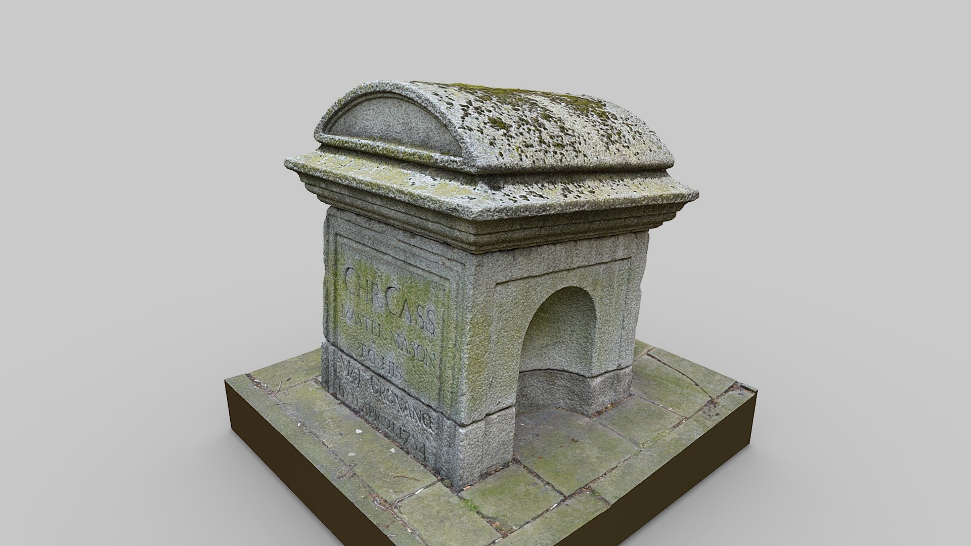 Christopher Cass Monument - Download Free 3D model by artfletch ...