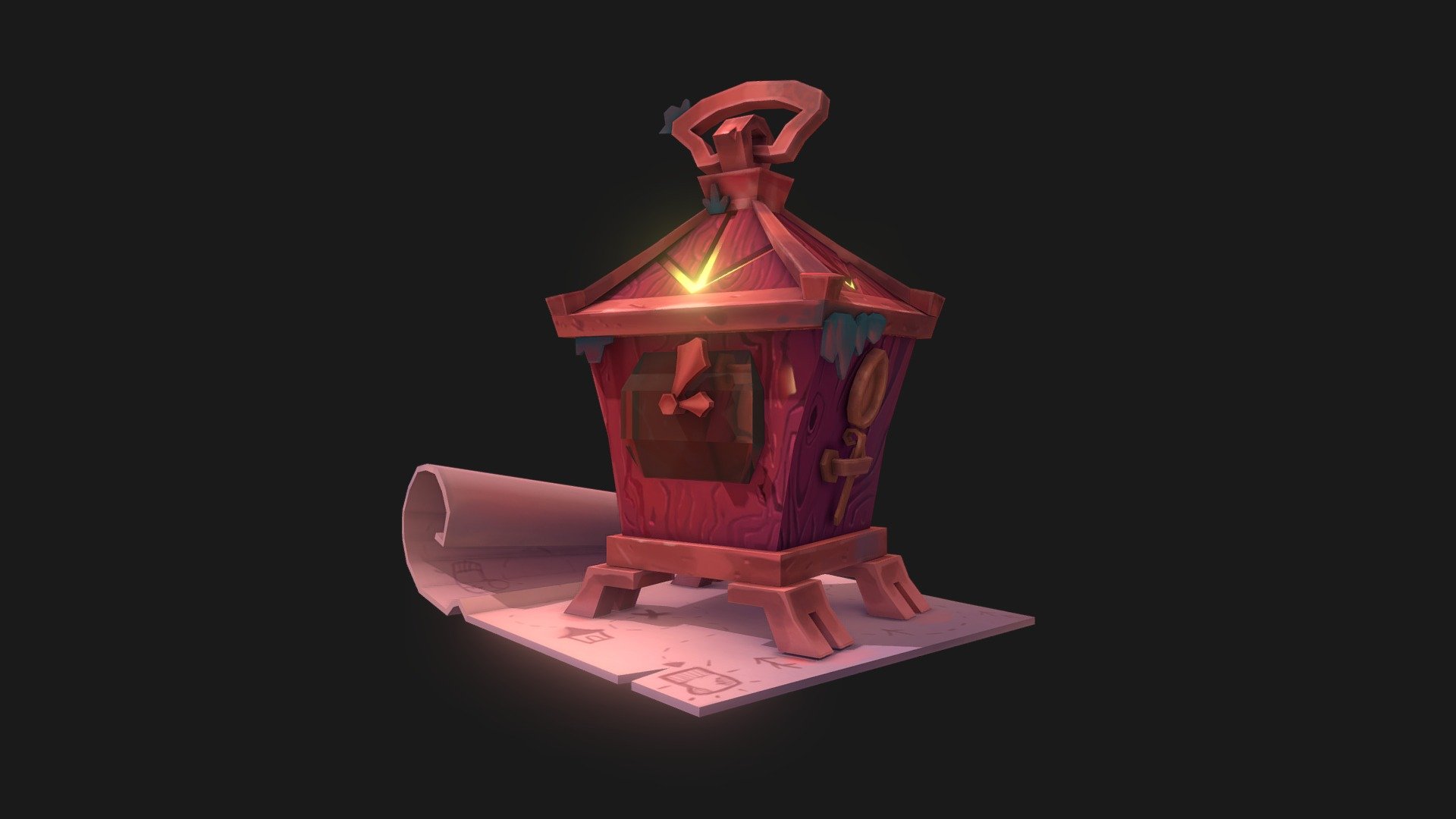 Magic Clock - 3D model by Daryssa [8b61a1c] - Sketchfab