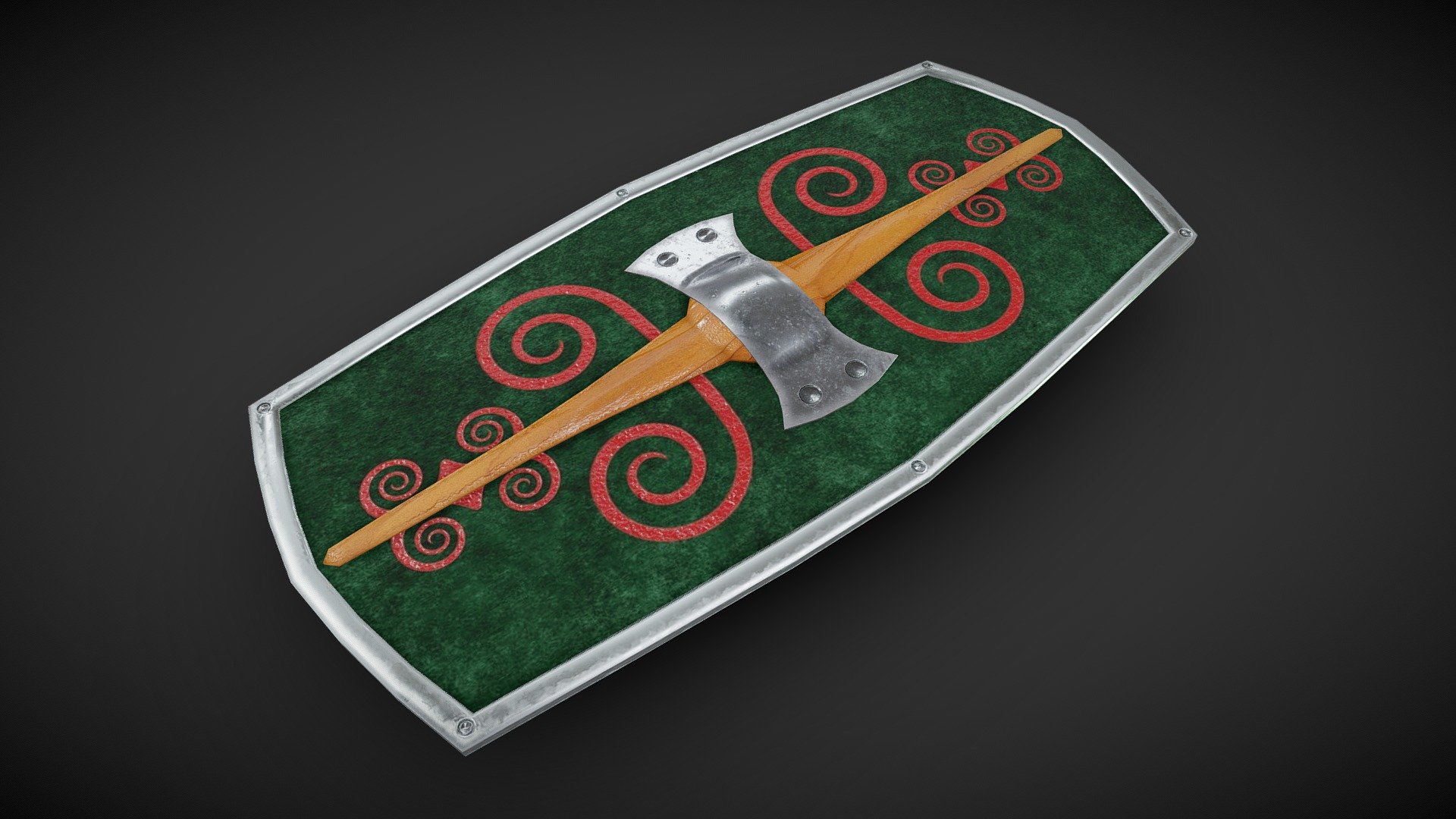 Celtic Shield - Buy Royalty Free 3D model by Joan LP (@joanlahots ...